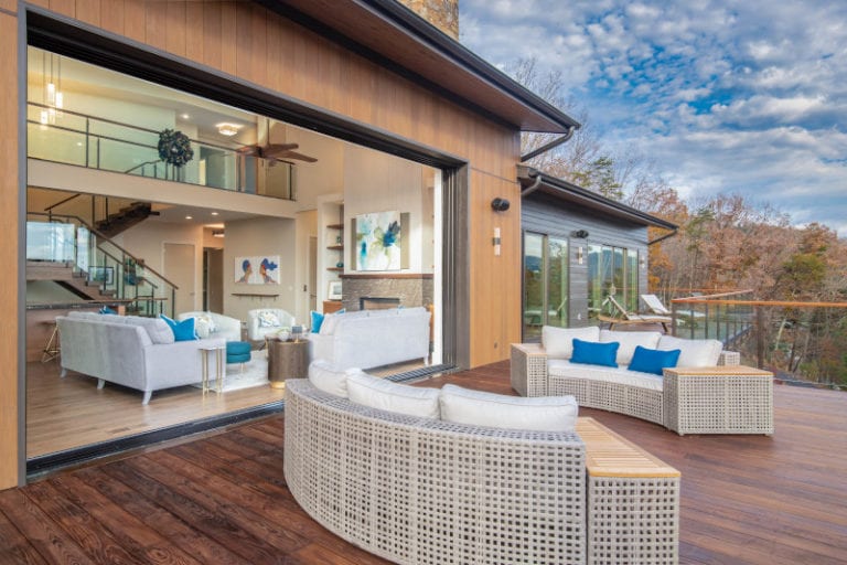 The Sennett Residence - Living Stone Design + Build